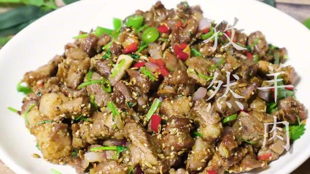 ...孜然羊肉”,大厨教你正确做法