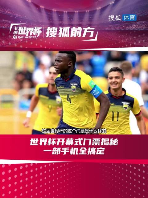 世界杯开幕式门票揭秘 一部手机全搞定