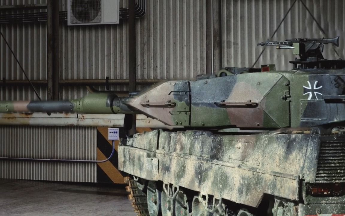 MENG1/35 Leopard豹2A7 德国主战坦克 PzBtl. 203 - 模型制作视频