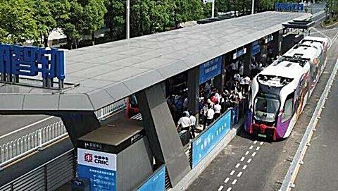 无轨电车时代的来临, 由中国自主研发生产, 已经在株洲试运营