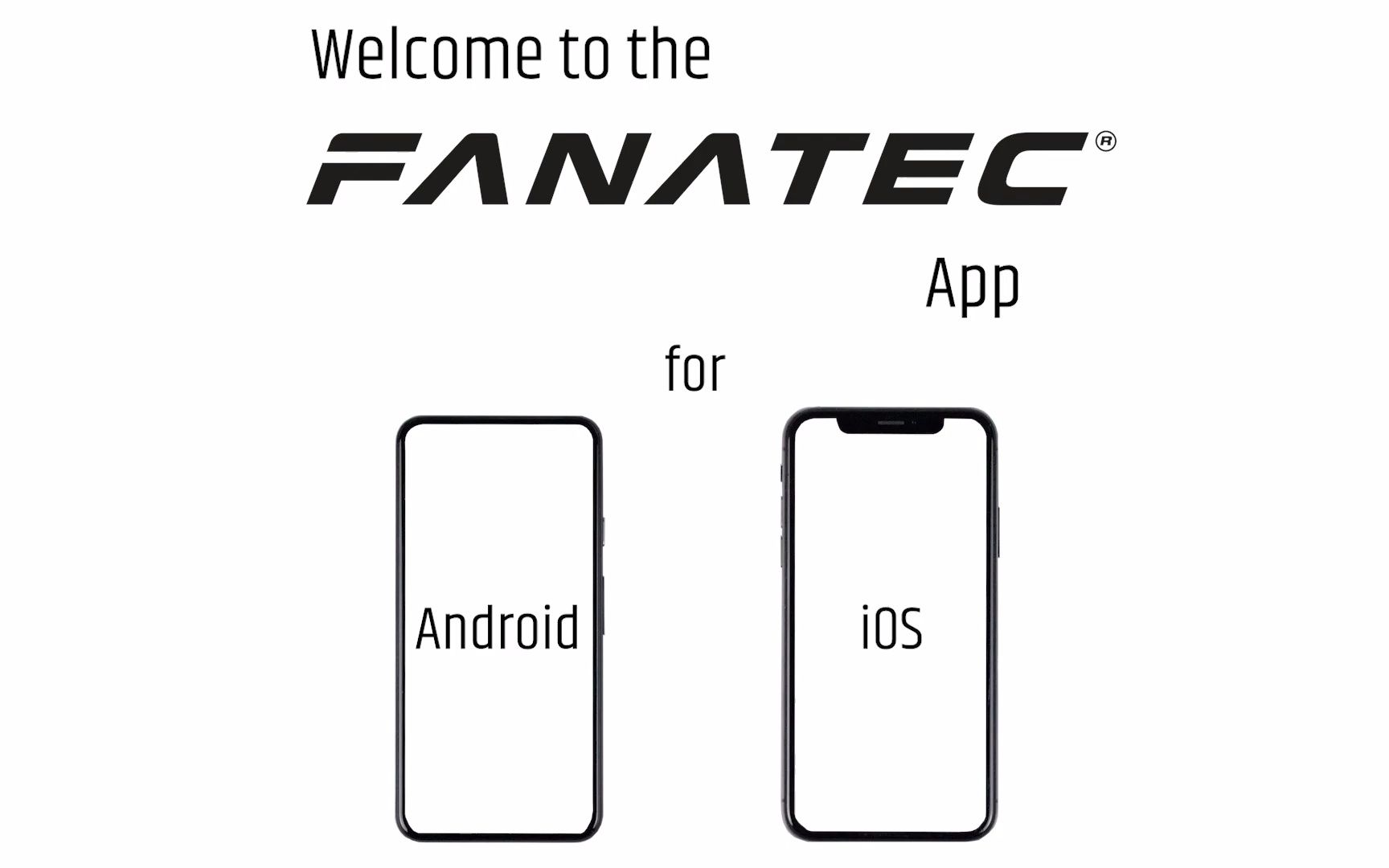 Fanatec手机App软件宣传