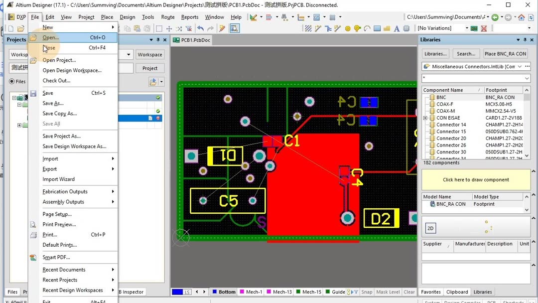 05-导入AD文件-立创EDA视频教程2018
