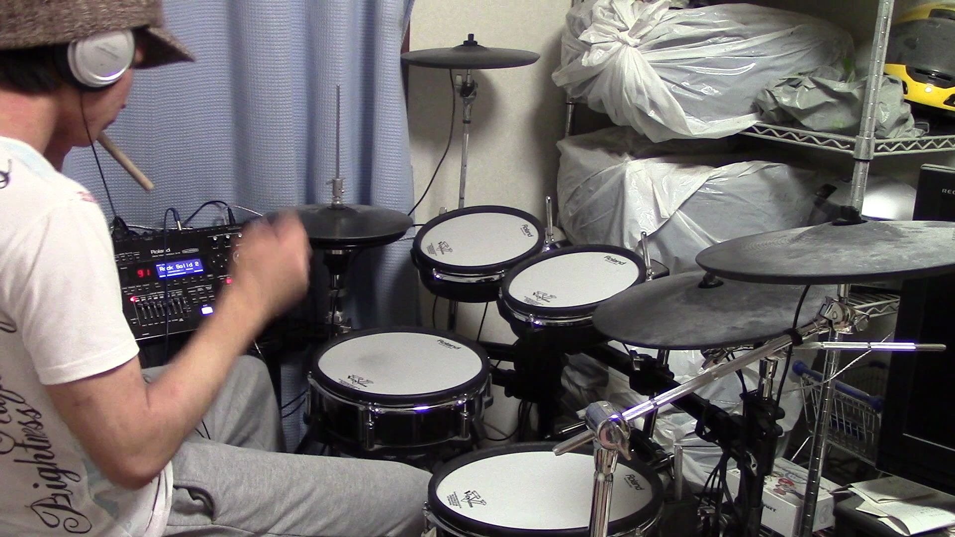 未确认进行式opとまどい→レシピ架子鼓 cover