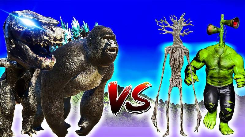 侏罗纪世界进化:没想到哥斯拉竟然在恐龙世界发射激光