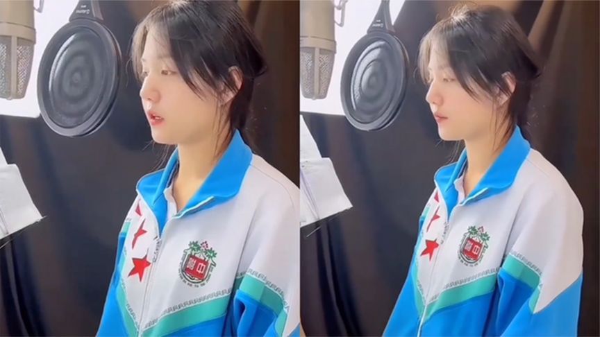 初中女生爆改三角函数,把公式当rap听着像念经,脑瓜嗡嗡的!