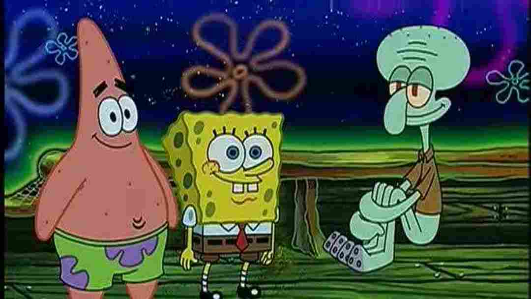 海绵宝宝派大星掌握了飞天魔鬼的软肋于是获得了三个愿望!