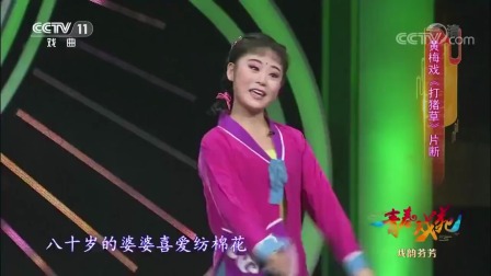 经典黄梅戏《打猪草》片段,郎对花姐对花,一对对到田埂下