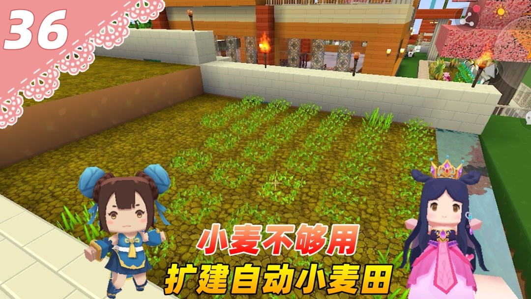 迷你桃花村36:为什么小麦越长越少,原来是阿离捣鬼!