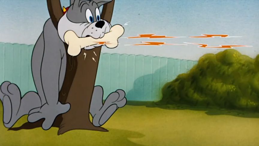 经典儿童搞笑动画片,一个具有磁力的骨头