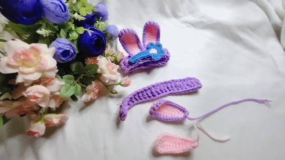 钩针编织 亲子手环教程更新