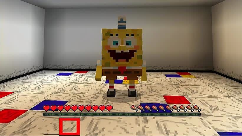 海绵先生奇遇记18:我的世界版波比的游戏时间