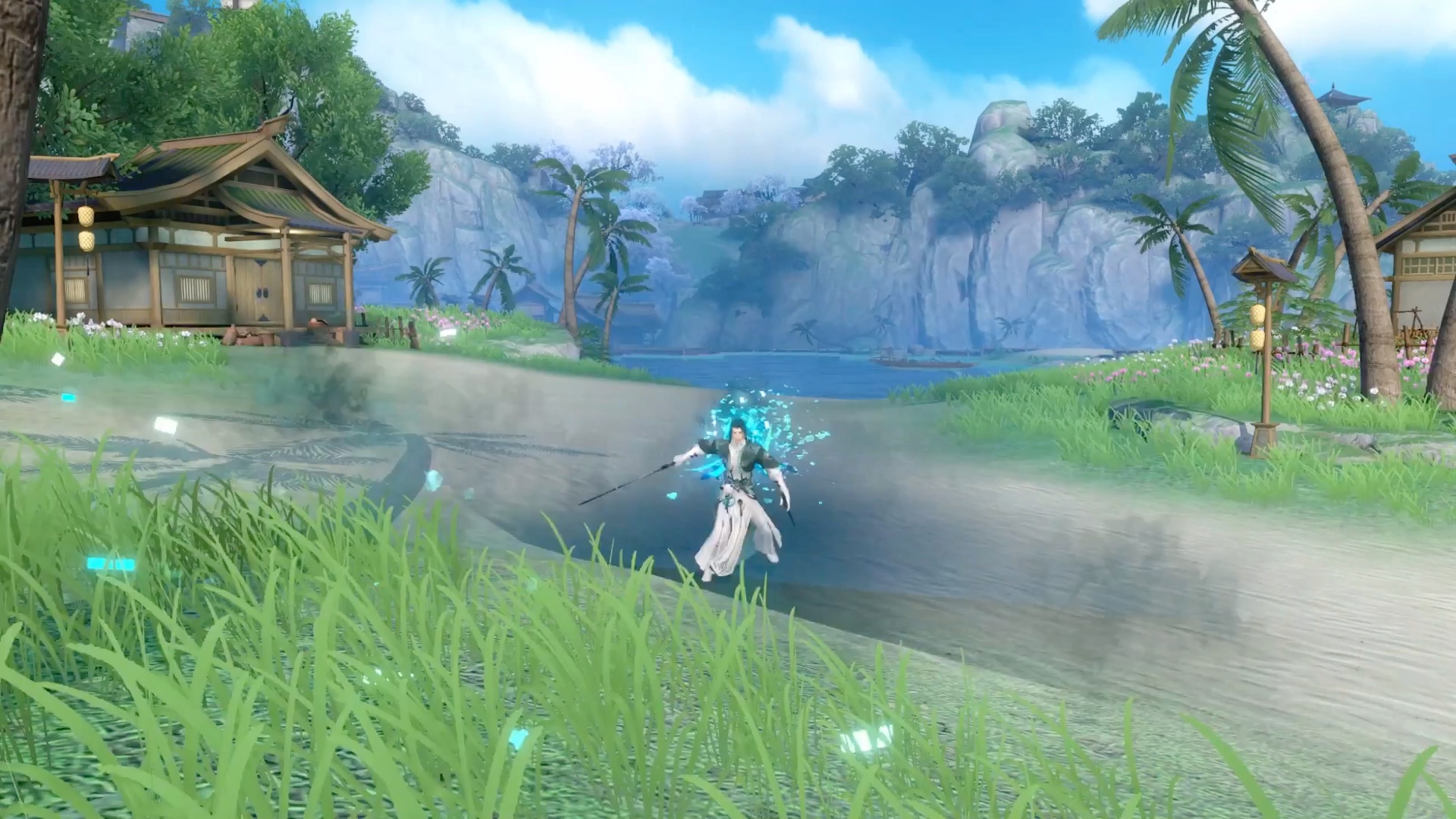 《剑侠世界3》长歌战斗场景