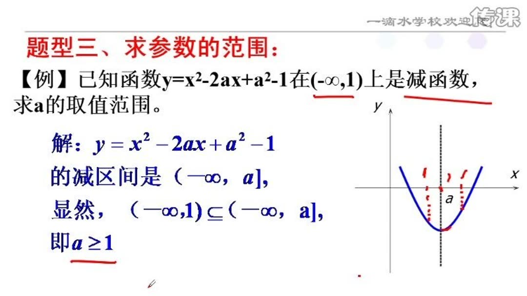 高一数学 必修1 第2章 第6节 函数的单调性(二)