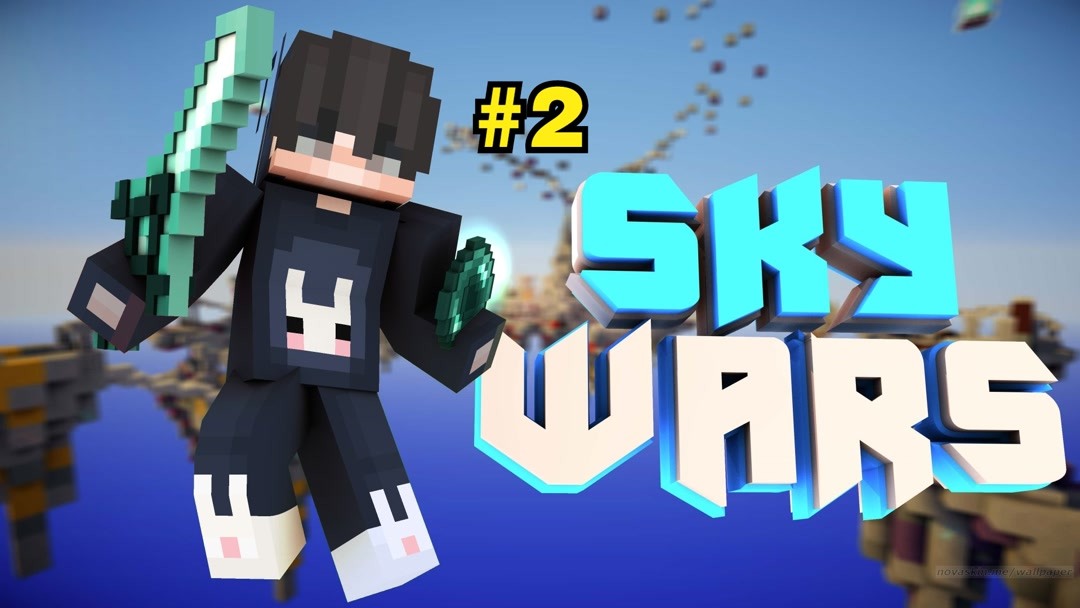 我的世界空岛战争2.阿年:一次连击直接打败敌人