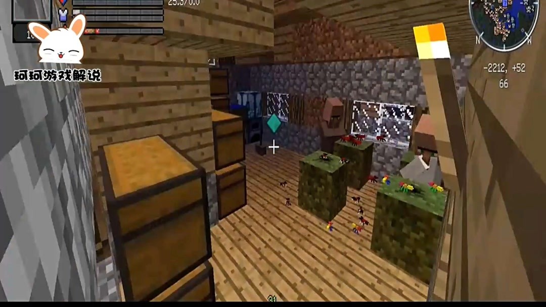 我的世界:隐形女侠能隐形还能在空气中走路,厉害!