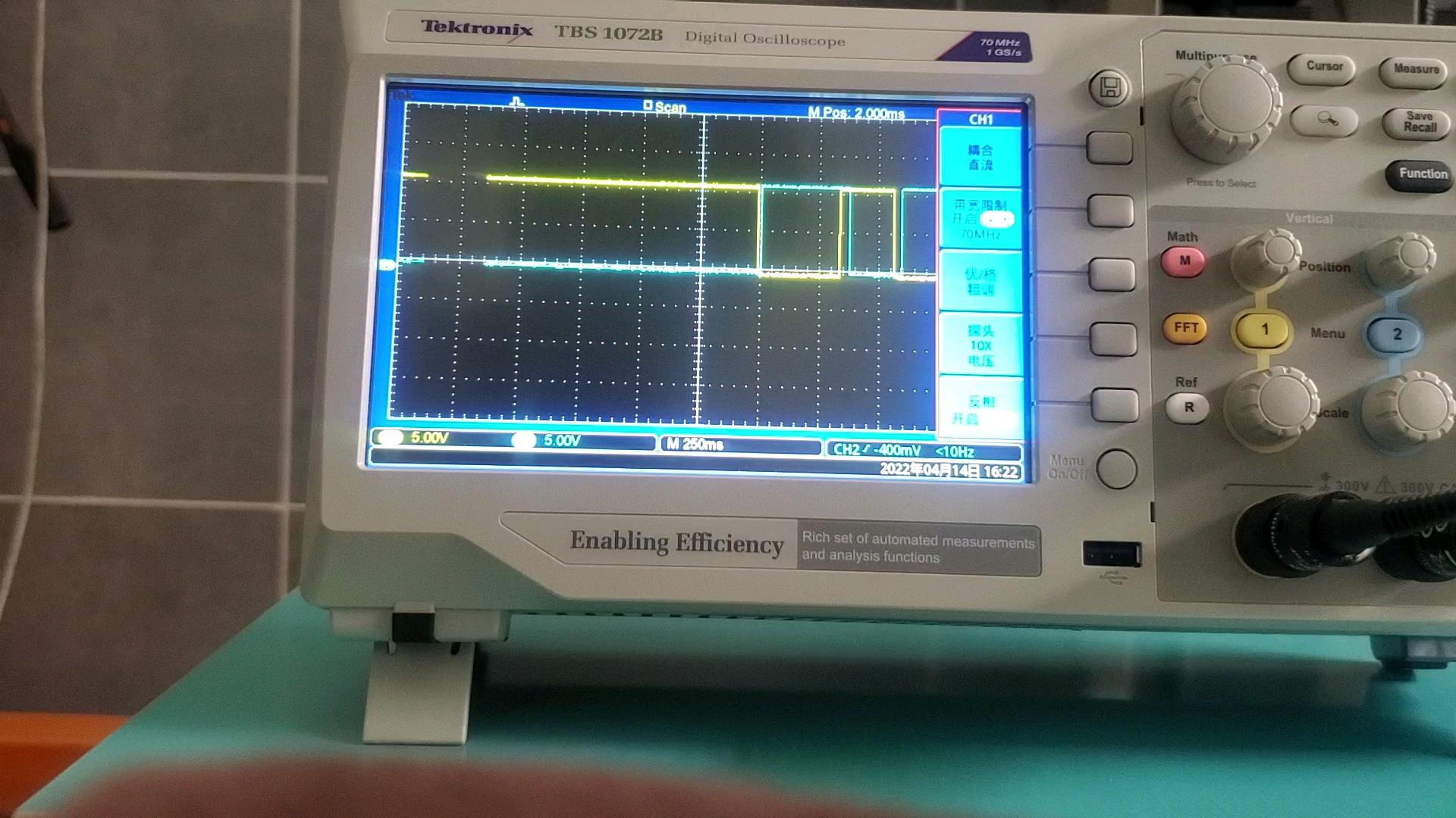 方向盘转角传感器波形