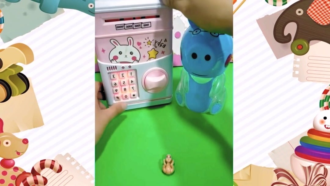 佩奇学画画,给全家画了张全家福