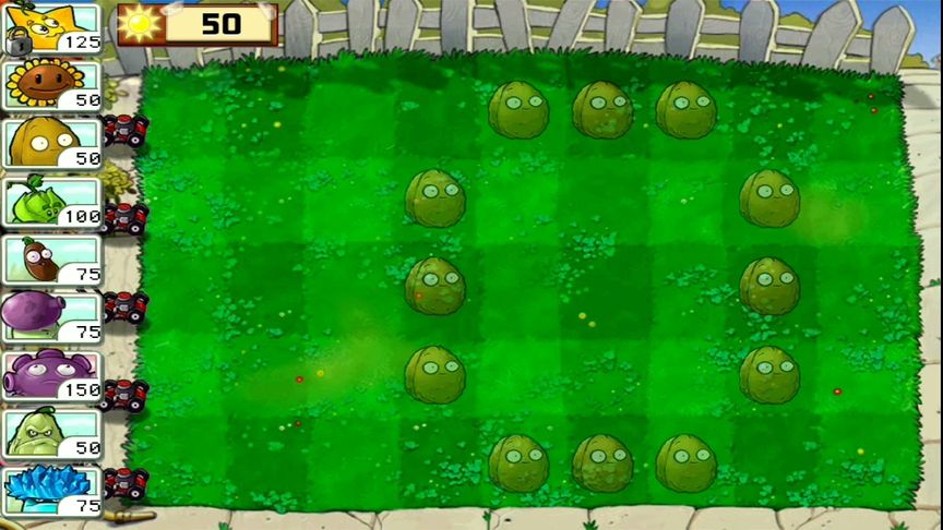 植物大战僵尸:隐藏关卡第一期。