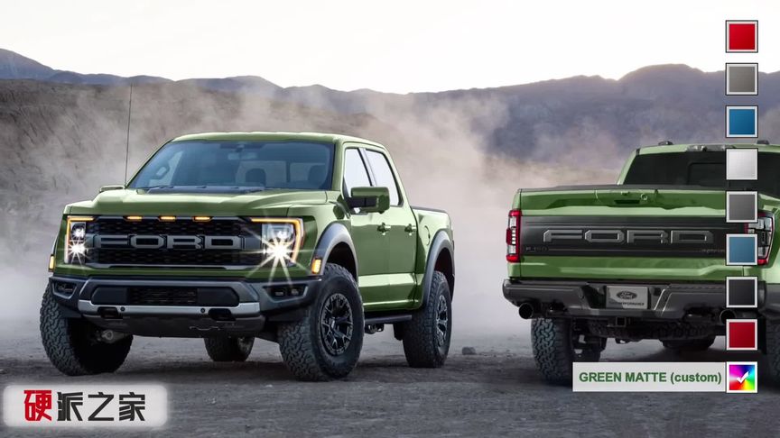 2022款换代猛禽,喜欢哪个颜色#F150#猛禽#皮卡