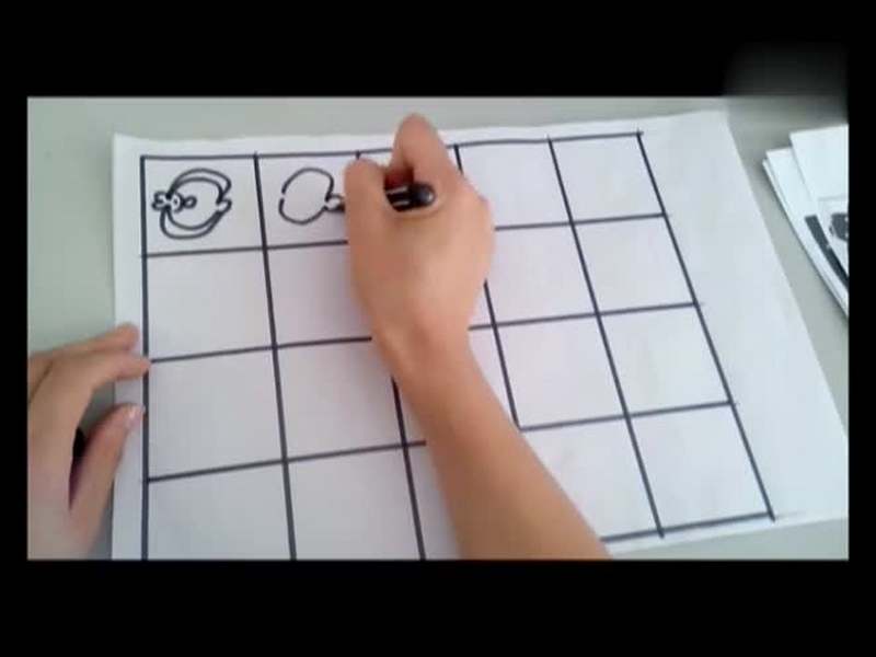 小学美术1对1:一模不一样