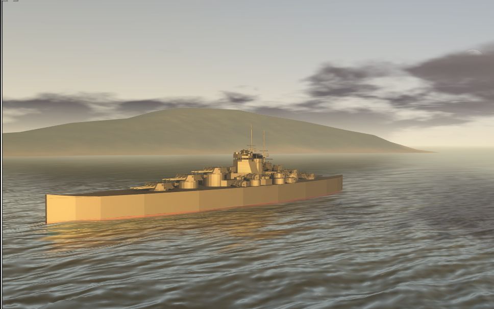 ...Art】二战背景架空PLA海军的超级战舰!前所未有的射速和火力组合!