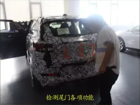 雪佛兰创界电动尾门安装指导