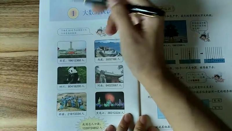 第一单元 大数的认识(一)四年级上册数学 四年级数学上册