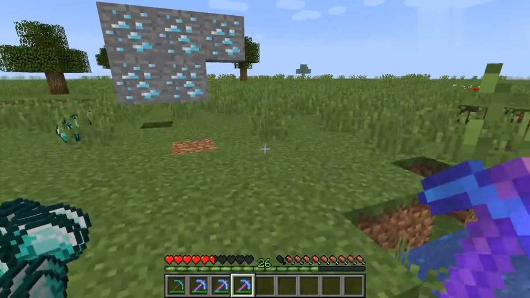 游游解说:我的世界菜鸟如何获取无尽的钻石