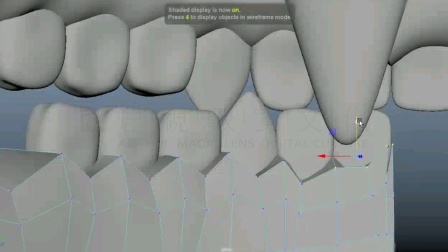 #三维动画 平头哥口腔制作