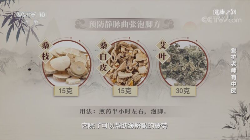 [健康之路]爱护老师有中医 桑根白皮