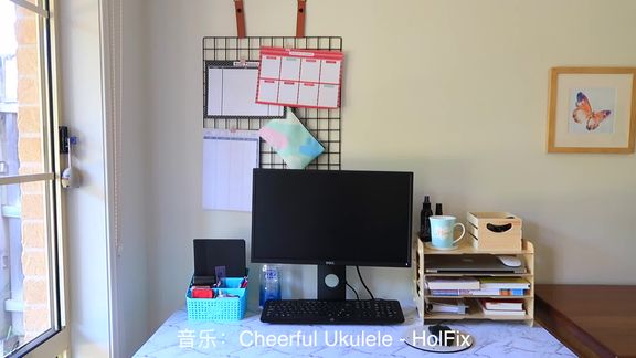 书桌收纳/轻松让书桌既美观又实用