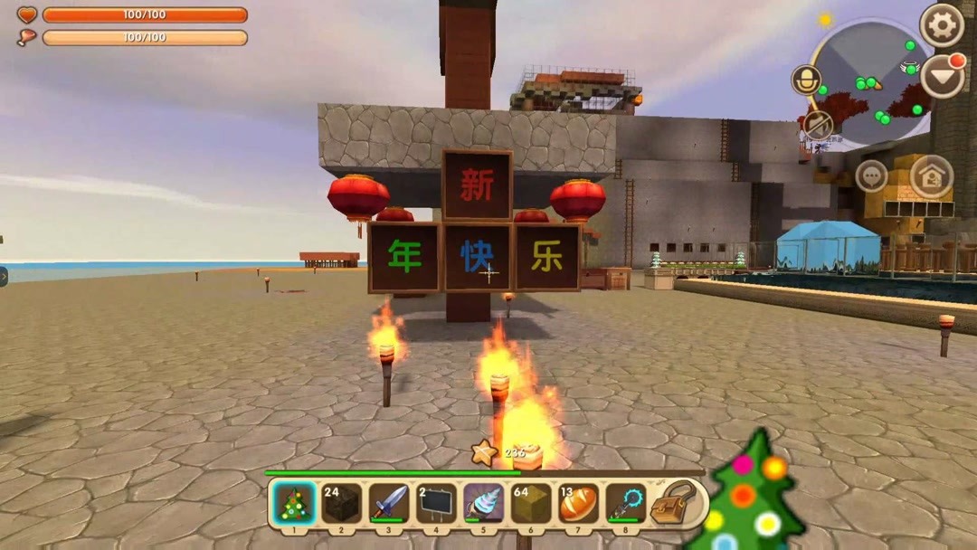 迷你世界:钢子哥小镇招牌重新装修,这次设计的如何呢