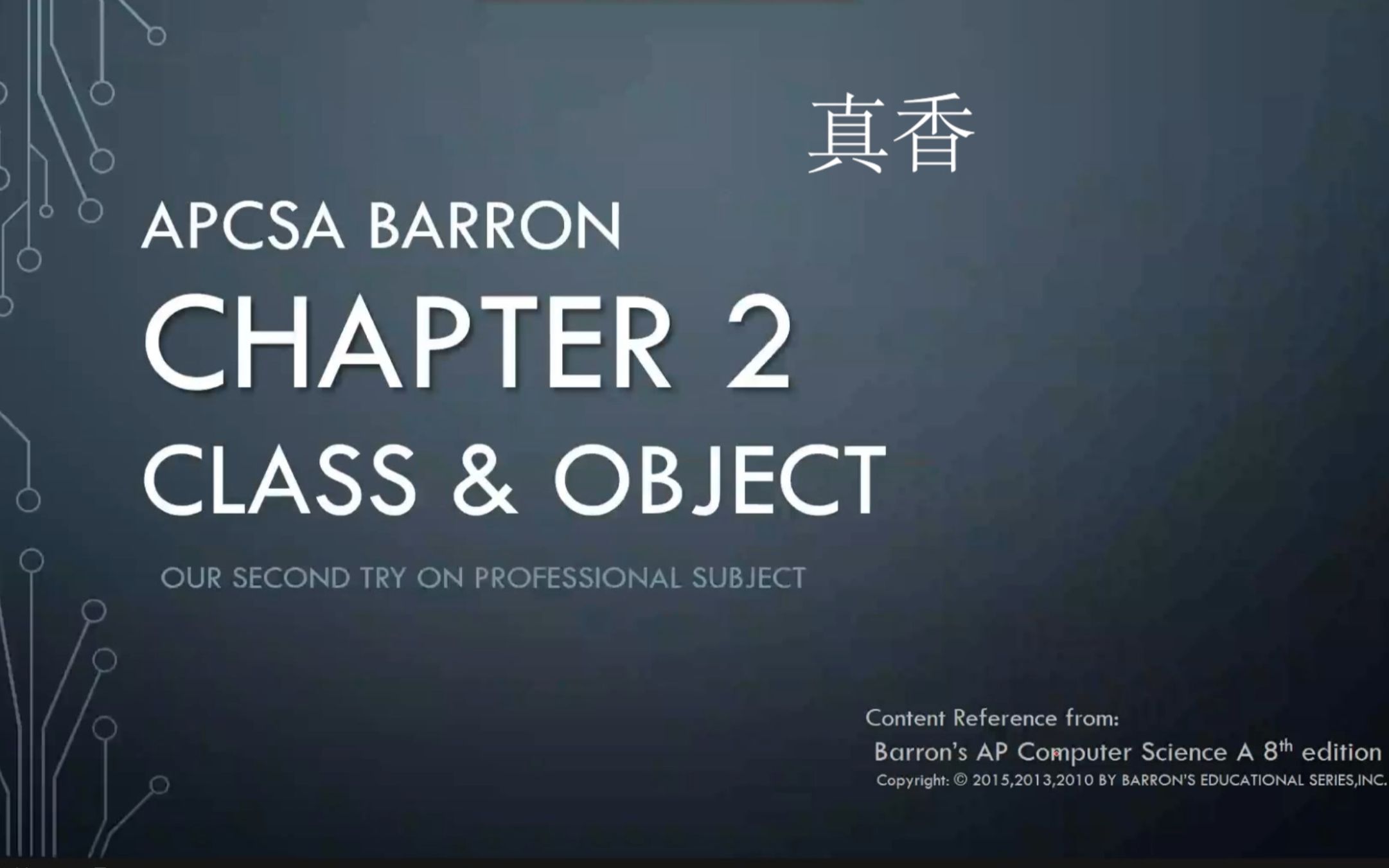 AP计算机科学A第四次课