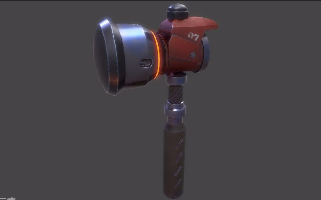 3Dmax建模 -做个锤子