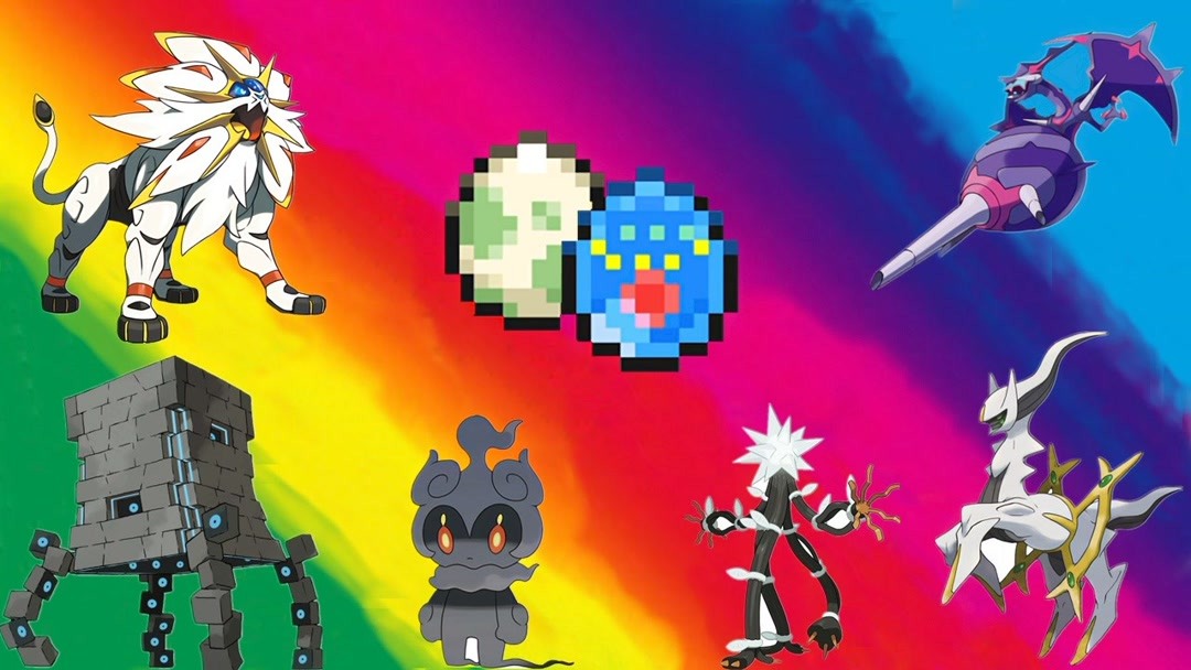 神奇宝贝究极日月.精灵蛋孵化出4只阿尔宙斯,孵了53只神兽!