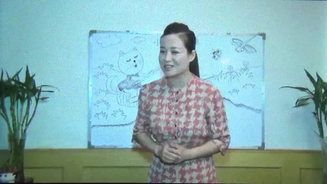 幼儿园招教考编面试_无生试讲示范_小猫钓鱼试讲视频
