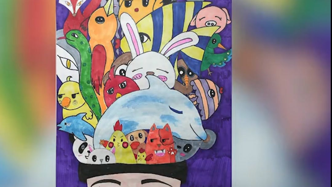 安阳市生物多样性保护主题绘画优秀作品展播,看有没有你的