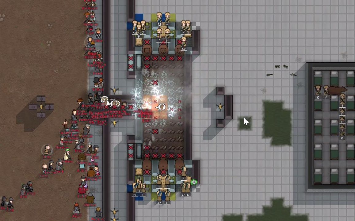 【昊天】一路火花带闪电,首个能稳妥解决工兵的万金油阵地。环世界...