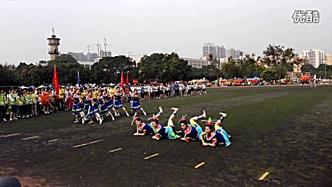 广西大学舞蹈队三月三民族运动会开场舞 花溪花溪