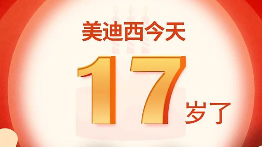 美迪西17岁生日快乐