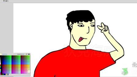 恐怖动画没有影子的人flash制作过程