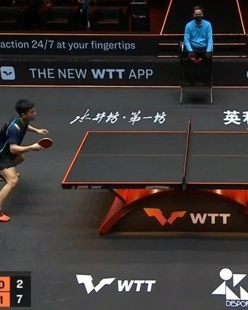 【精彩!看许昕远台对拉】在2022WTT澳门冠军赛男单1/4赛中,许昕...