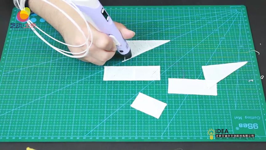 “艺动·北京”3D打印笔手作课程“可爱点心”系列——蛋糕