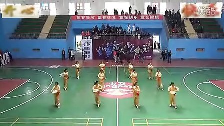 安康市 首届健身大会 开幕式表演 新编花样 太极功夫扇