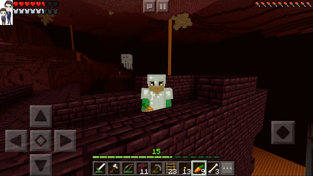 我的世界手机版第589期:通往地狱堡垒的路太坎坷★海洋生存#7