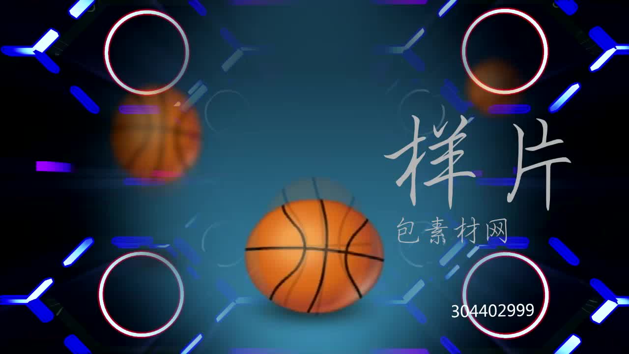 篮球操 歌曲舞蹈高清led大屏晚会背景视频素材制作 包素材网