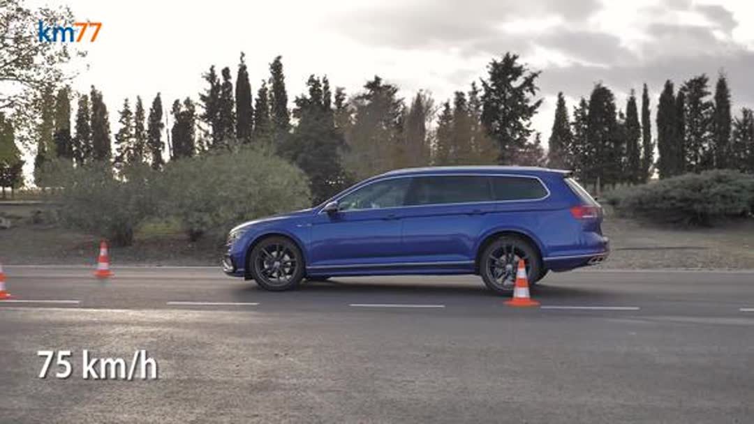 日常操控性很好的大众蔚揽,麋鹿测试表现却这么平庸?