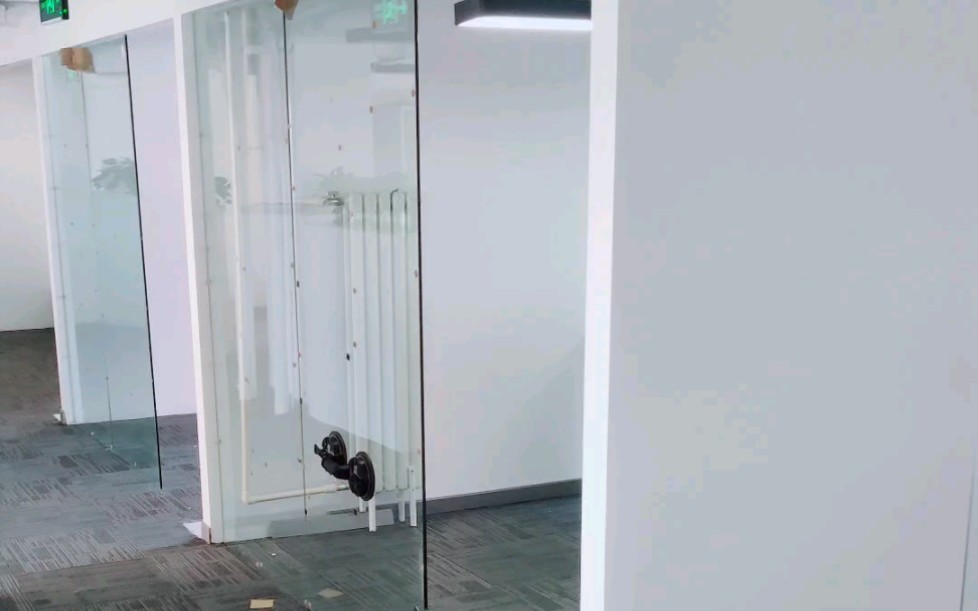 无框落地玻璃安装