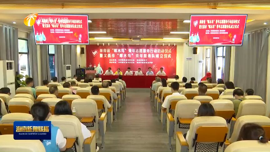 海南省“啄木鸟”志愿服务行动启动 服务外语标识标牌纠错