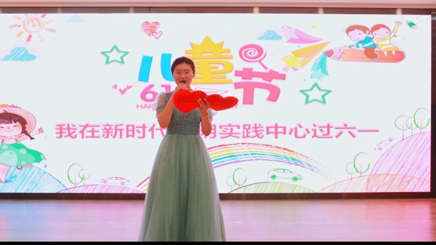 轻歌曼舞,东港一小学生在新时代文明实践中心过六一